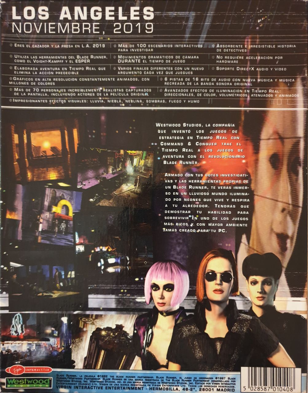 Blade Runner PC Big Box | Mansión Derceto