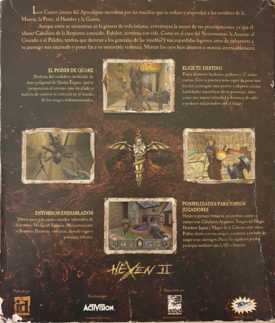 Hexen II PC Big Box | Mansión Derceto