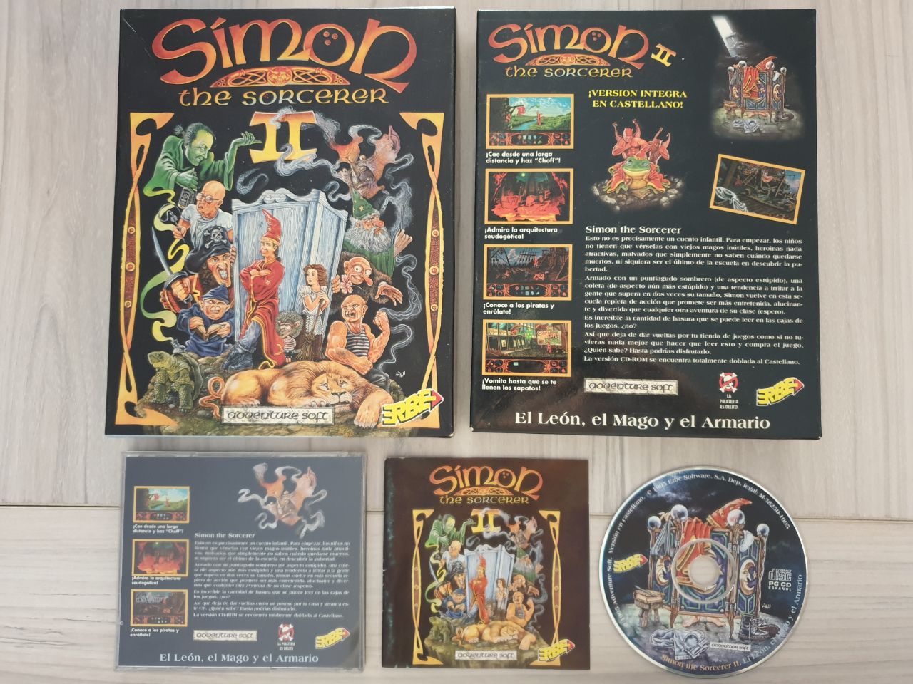 Simon the Sorcerer II PC Big Box | Mansión Derceto